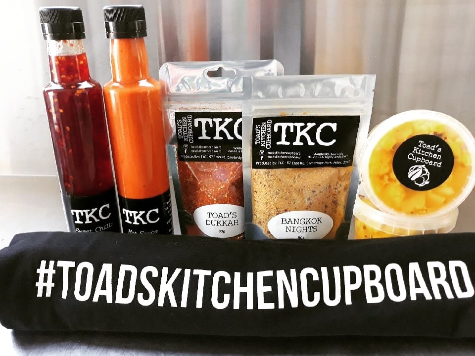 Toad's Kitchen Cupboard - home to Salts, Blends, Grinds and Sauces