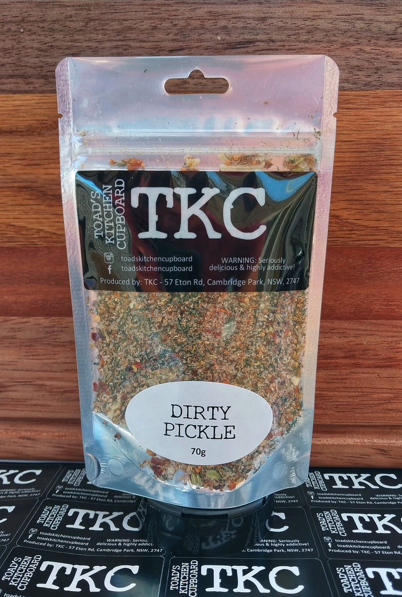 Dirty Pickle – Toad's Kitchen Cupboard